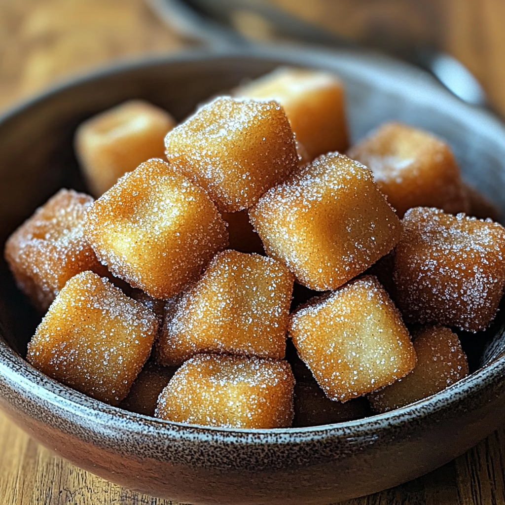 Delightful Cinnamon Sugar Churro Bites