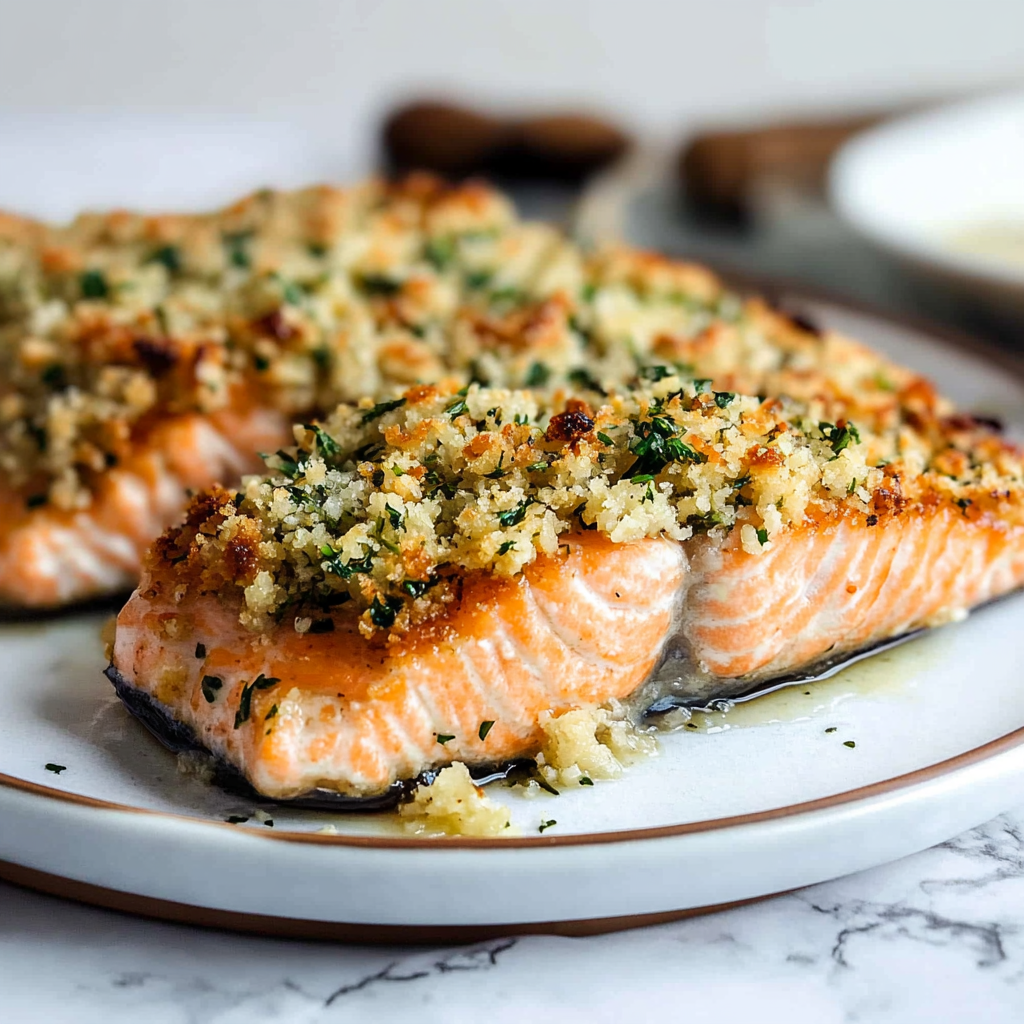 Panko Crusted Salmon